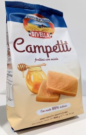 Divella Biscuits Campetti With Honey 400g - Biscuits - Amatos Liquor ...