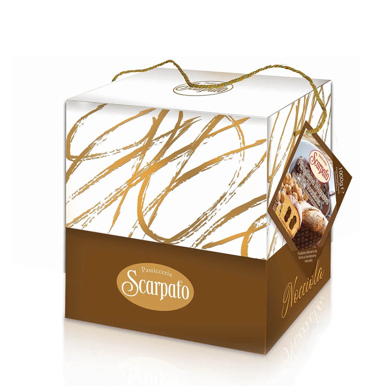 Scarpato Panettone Alto Alla Nocciola 1kg - Cakes - Amatos Liquor Mart ...