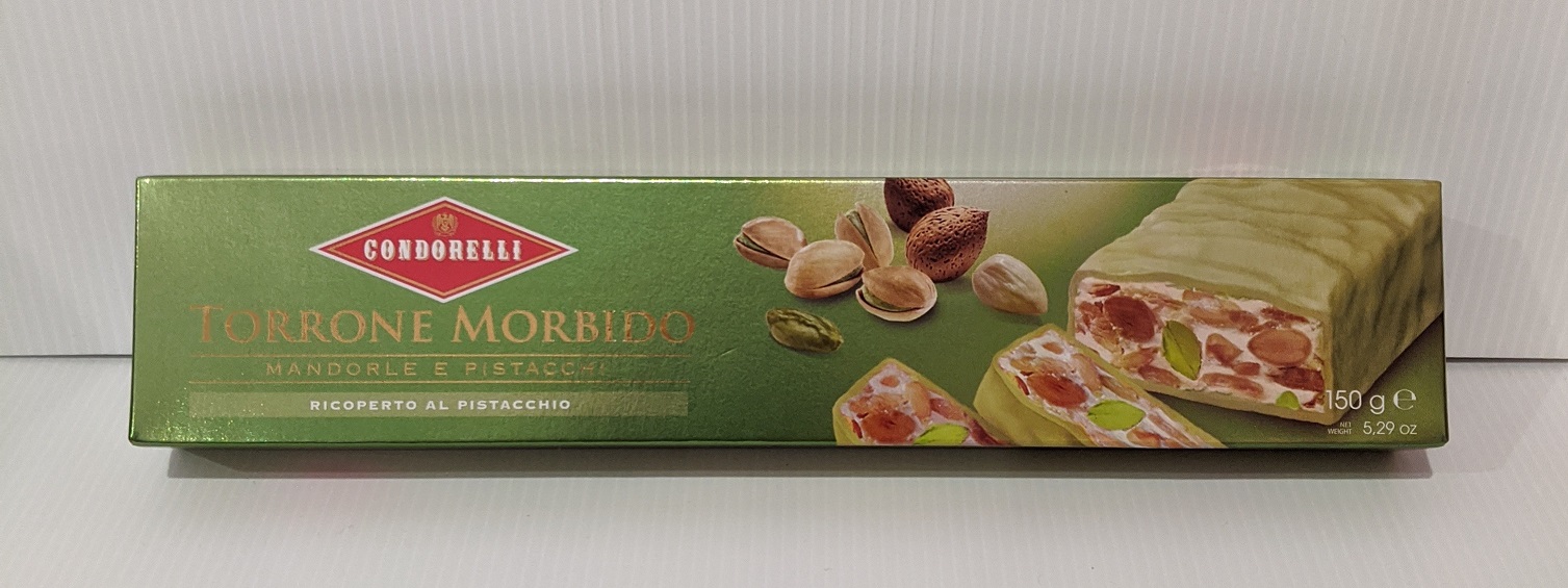 Condorelli Torrone Pistacchio And Almonds 150gr - Amatos Gift Ideas ...