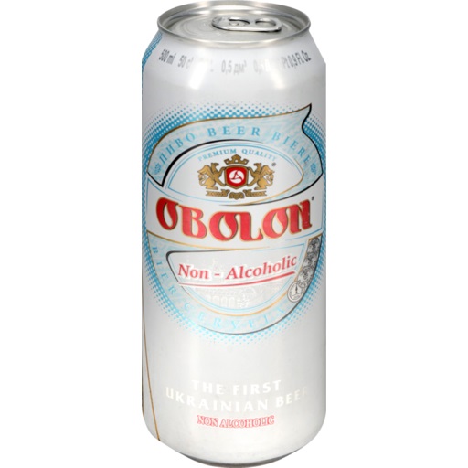 Obolon Non Alc Cans 500ml - Imported Beers - Amatos Liquor Mart | Shop