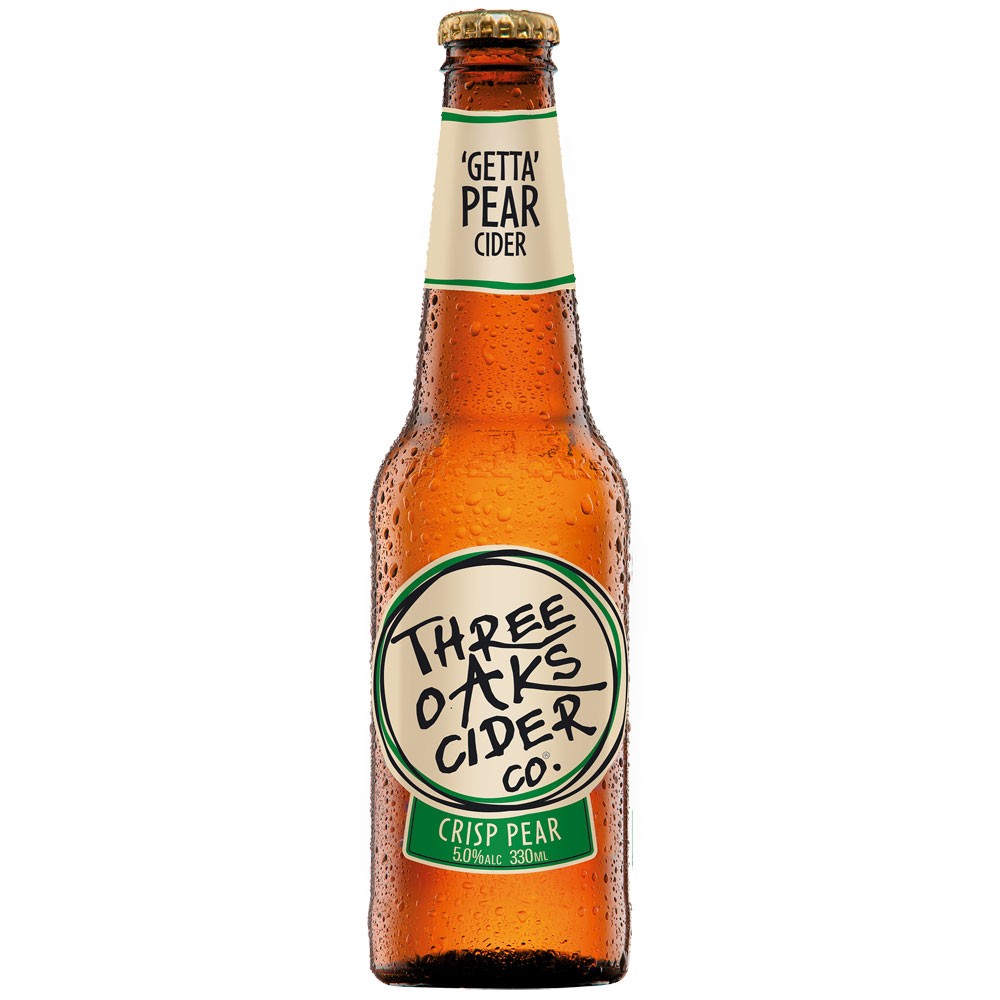 Three Oaks Pear Cider 330ml - Australian Cider - Amatos Liquor Mart | Shop