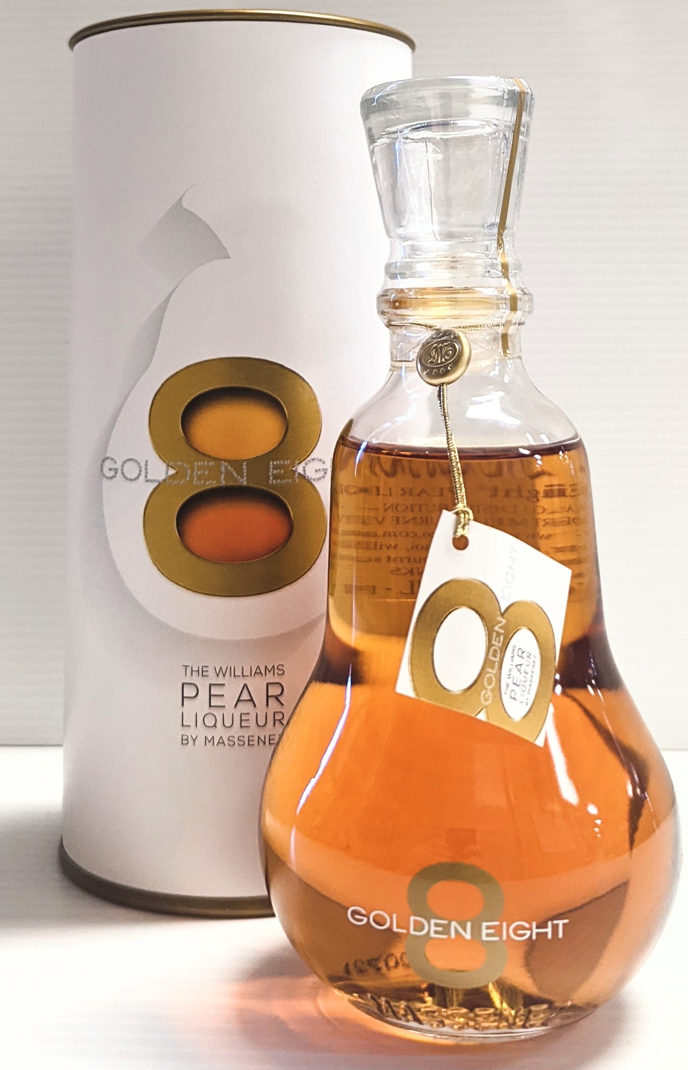 Massenez Golden 8 Pear 200ml Gift Boxed - Liqueurs - Amatos Liquor Mart ...