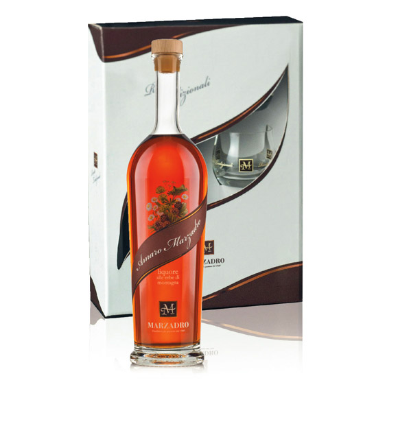 Marzadro Amaro 2 Glass Gift Pack - Amaro - Amatos Liquor Mart | Shop