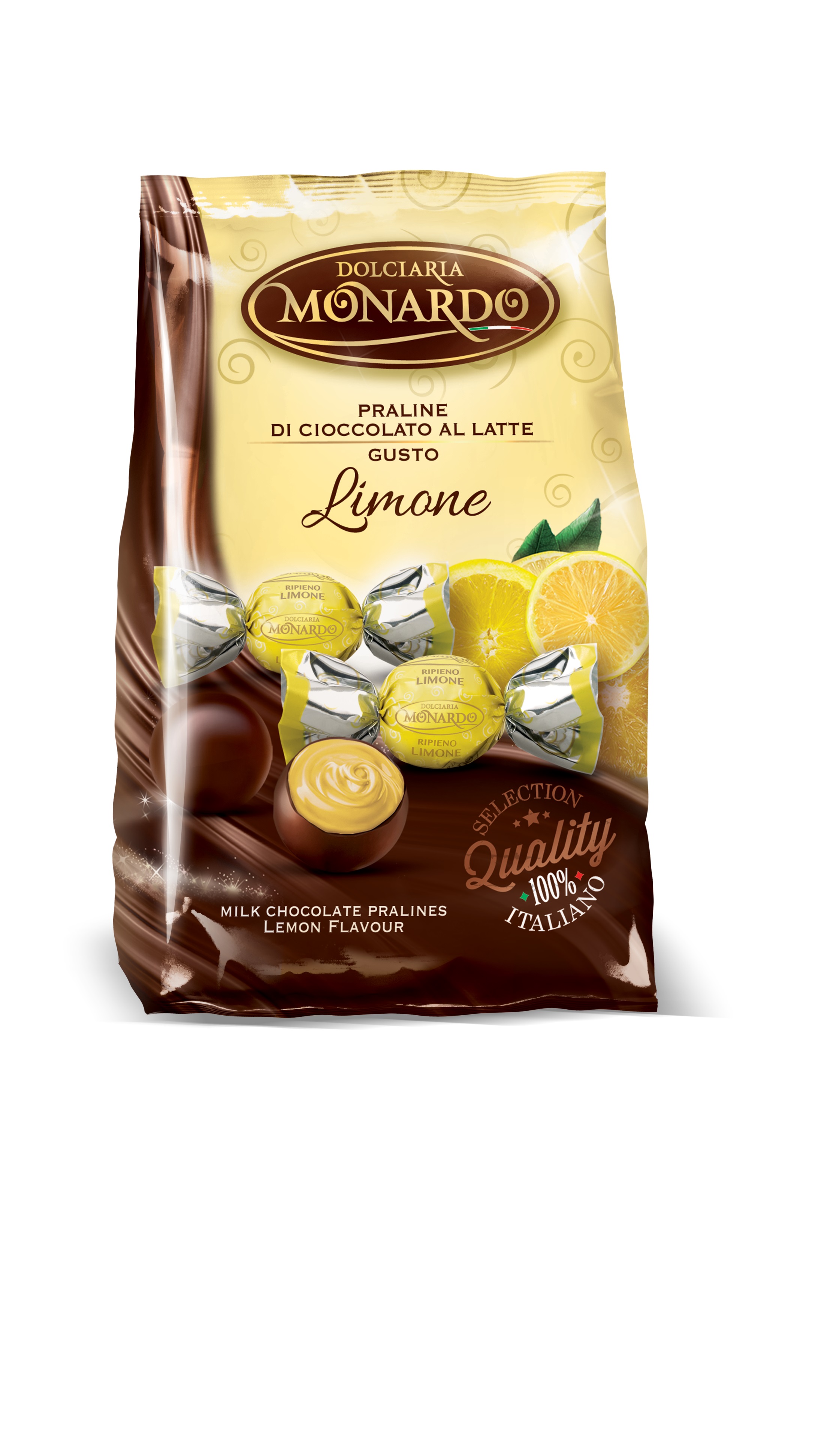 Monardo Limone Praline Chocolates 120gr - Food - Amatos Liquor Mart | Shop