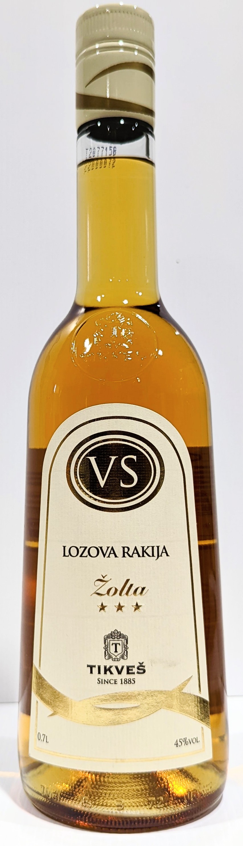 Tikves Aleksandar Veliki Lozova Rakija Grape Brandy, 60% OFF